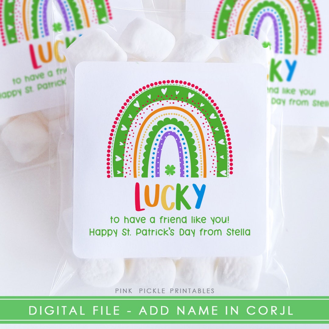 Editable St Patricks Day Tags, Leprechaun Bait Tag, Kids St Patricks ...