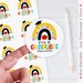 Printable Pre-k Graduation Sticker, Graduation Favor Tags, Pre-k Thank ...