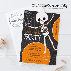 Halloween Gift Tags, Halloween Party,halloween Favor Tags,bag of Bones ...