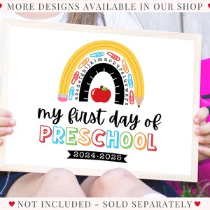 First Day of School Sign Printable, Printable First Day of 2nd Grade ...