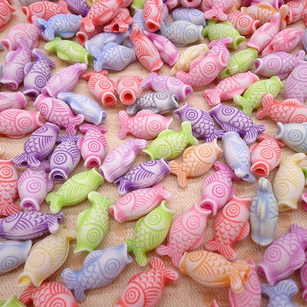 Tiny Plastic Fish - Etsy