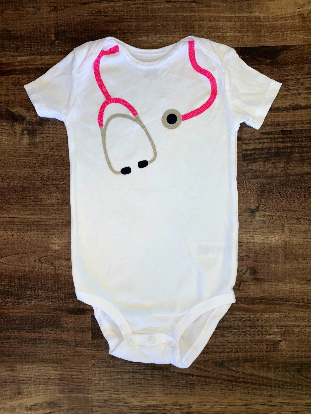 Stethoscope Baby Bodysuit Multiple Color Options / Nurse Baby / Doctor ...