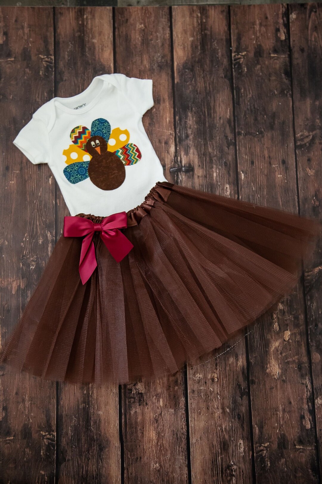 Thanksgiving Turkey 2 pièces Outfit pour bébé fille Body Baby ...