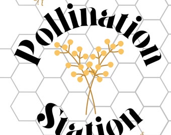 Pollinator Garden Sign - Etsy UK