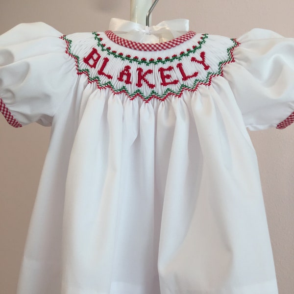 Smocked Christmas - Etsy