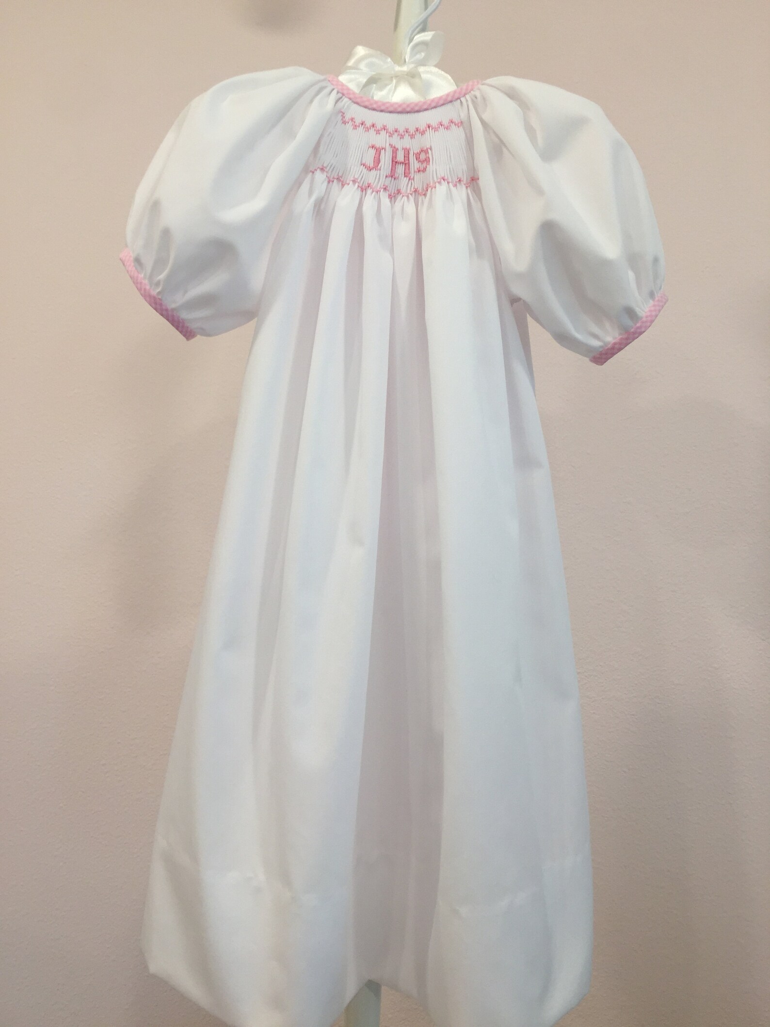 Monogrammed Day Gown/infant - Etsy