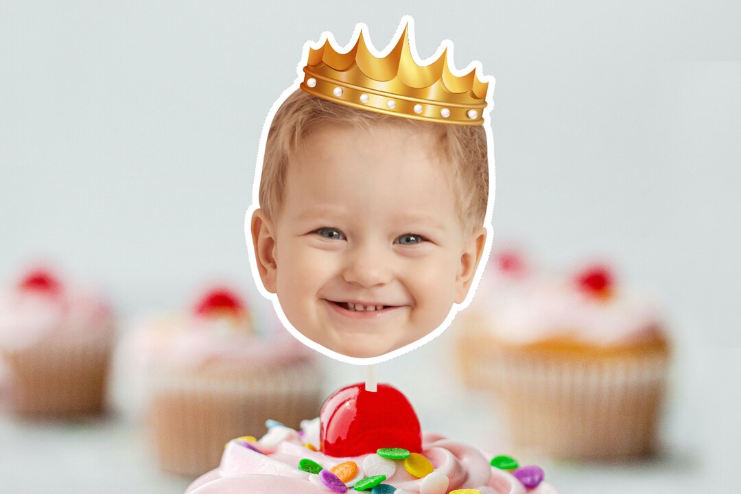 KING Cupcake Topper (DIGITAL FILE) , Printable Cupcaketopper ...