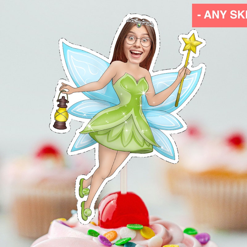 Fairy Cupcake Topper - Etsy