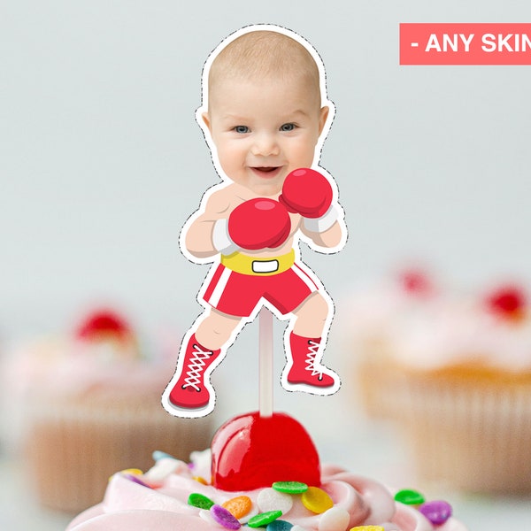 Boxer Cake Topper - Etsy