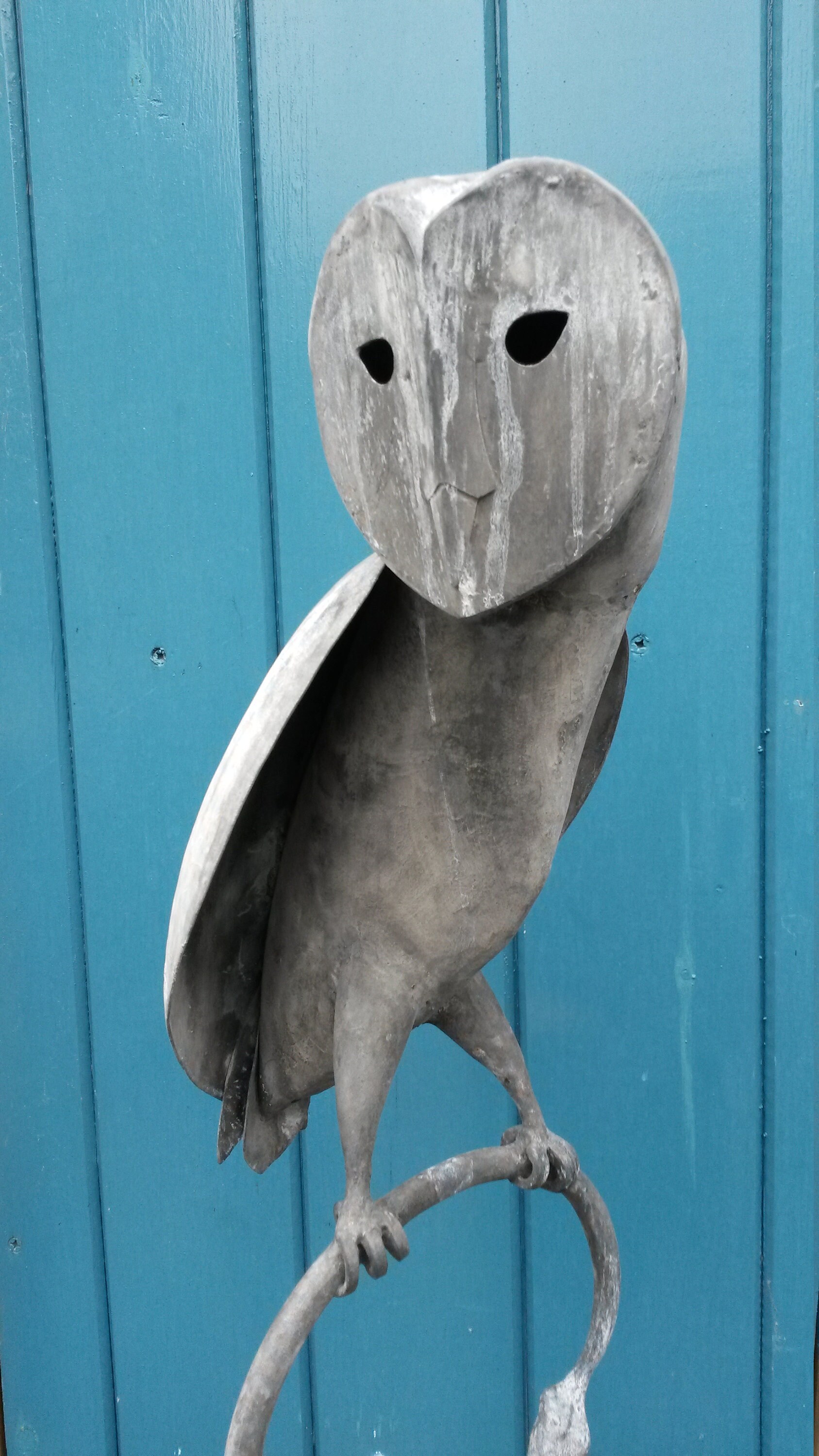 Barn Owl Garden Sculpture - Etsy