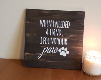 When I Needed a Hand | Etsy