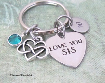 Sister Key Chain | Etsy