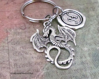 Dragon Key Ring | Etsy
