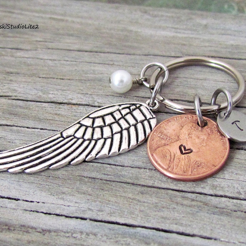 Angel Wing Key Chain - Etsy
