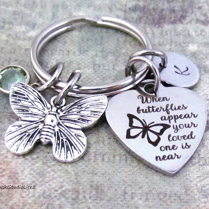 Butterfly Keychain - Etsy