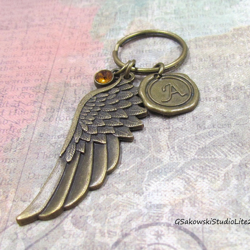 Angel Wing Key Rings - Etsy