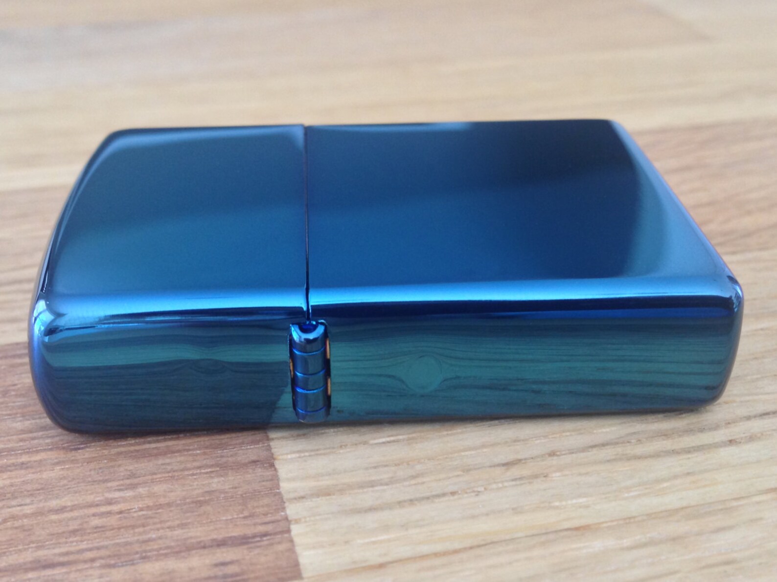 Genuine Zippo Lighter Sapphire Blue Engraved Free Gift for Him - Etsy