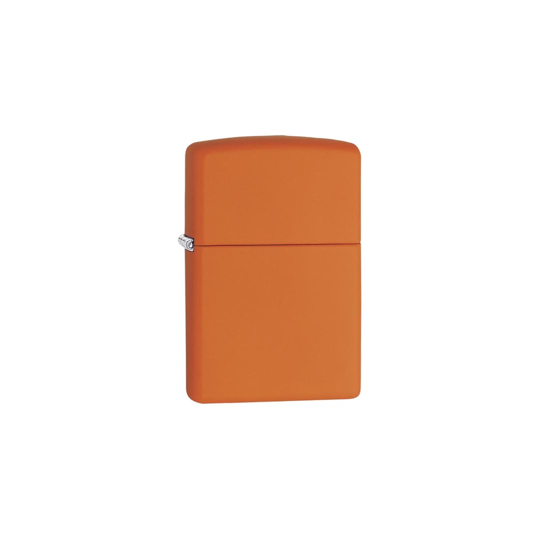 Personalized Classic Orange Matte Zippo Lighter Engraved Free. A ...