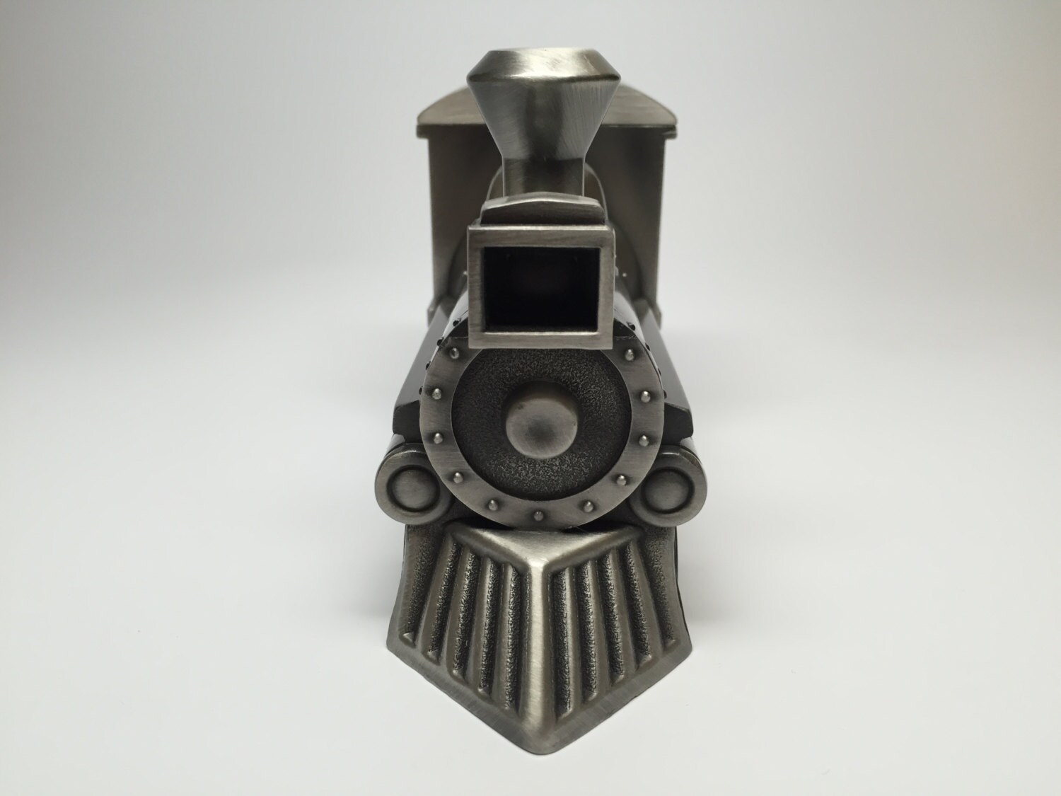 Personalized Pewter Train Coin Bank Personalized Free for baby | Etsy