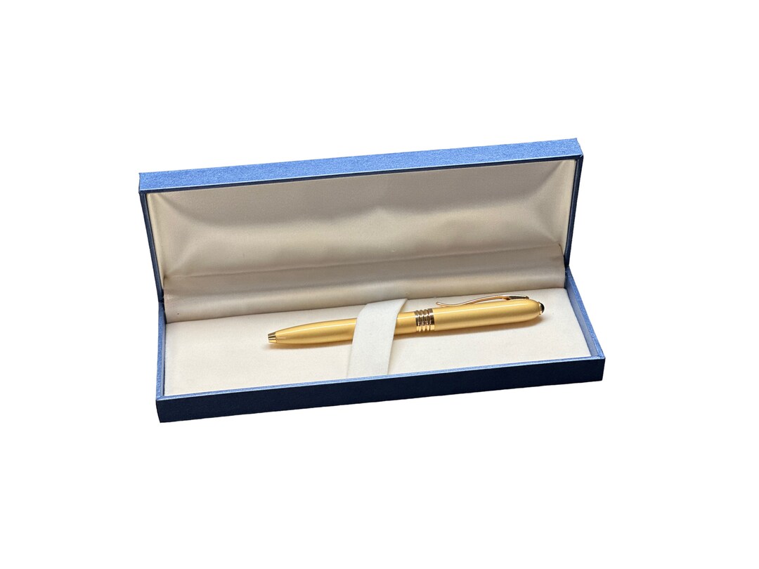 Custom Engraved Gold Pen Personalized Free Birthday Gift Groomsmen ...