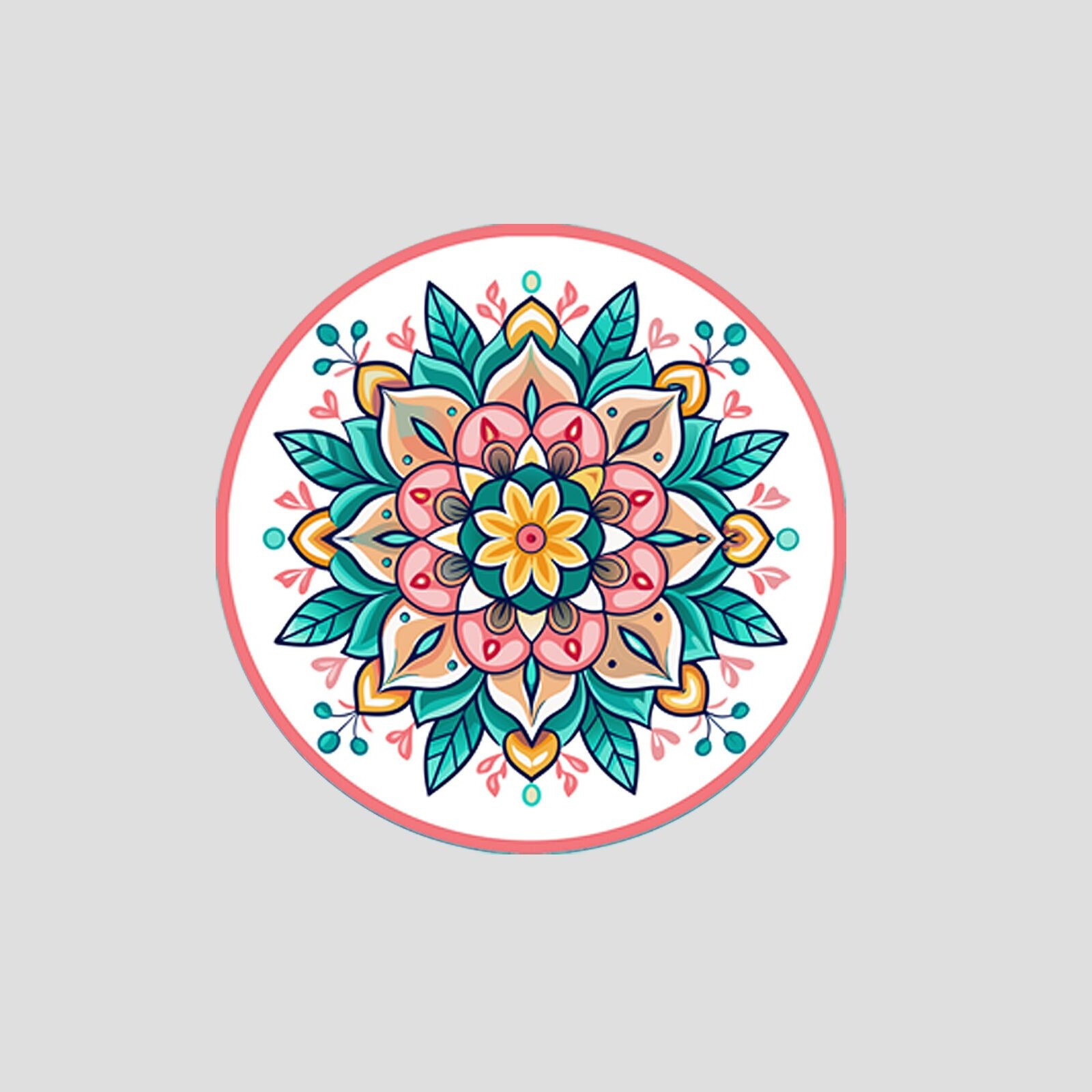 Mandalas - Vinyl Stickers With UV Coating, Caravan Vinly Decal, Camper ...