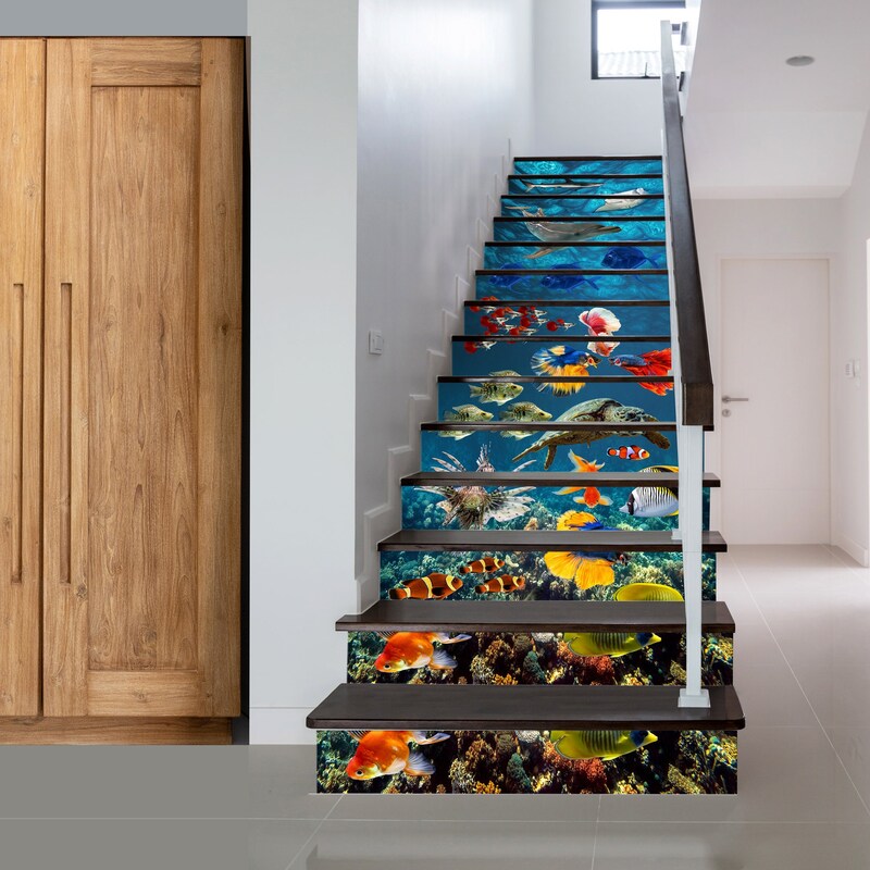 Stairs Stickers - Etsy