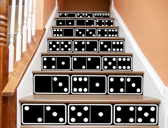 Domino Style Tiles Waterproof Vinyl Tile Pack of 56 Tile - Etsy Israel