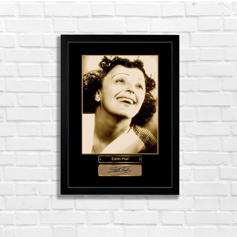 Vintage Signed Photos, Luxury Restored Work of Art. Sepia Photo Printed ...