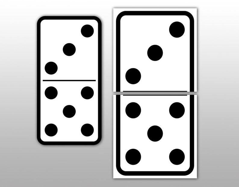 Domino Style Tiles, Waterproof Vinyl Tile Pack of 56, Tile Decals for ...