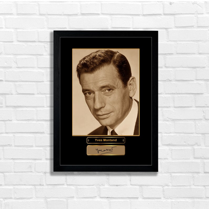 Vintage Signed Photos, Luxury Restored Work of Art. Sepia Photo Printed ...