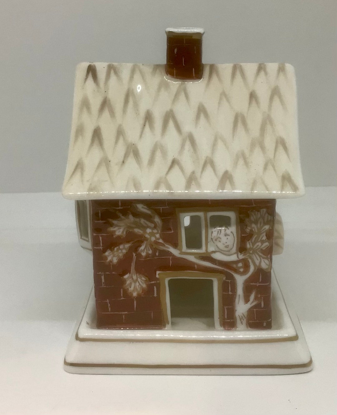 The Red House by Coalport - Etsy