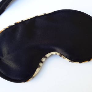 Leopard Sleep Mask, Sleep Eye Mask, Sleeping Mask, Travel Mask, Travel ...