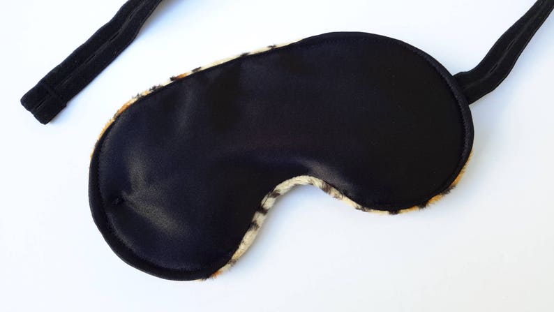 Leopard Sleep Mask Sleep Eye Mask Sleeping Mask Travel - Etsy