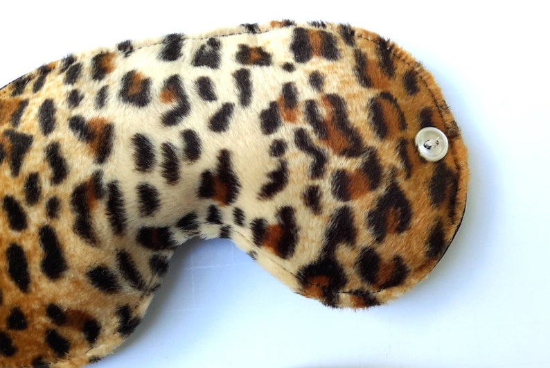 Leopard Sleep Mask Sleep Eye Mask Sleeping Mask Travel - Etsy
