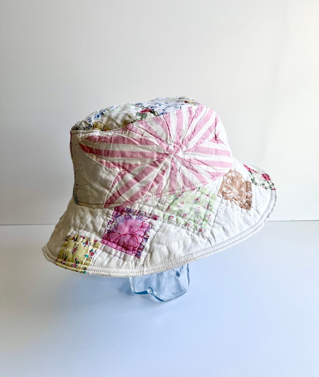 Upcycled Quilt Bucket Hat - Etsy