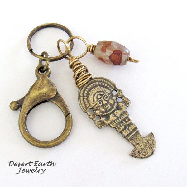 Tribal Keychain - Etsy