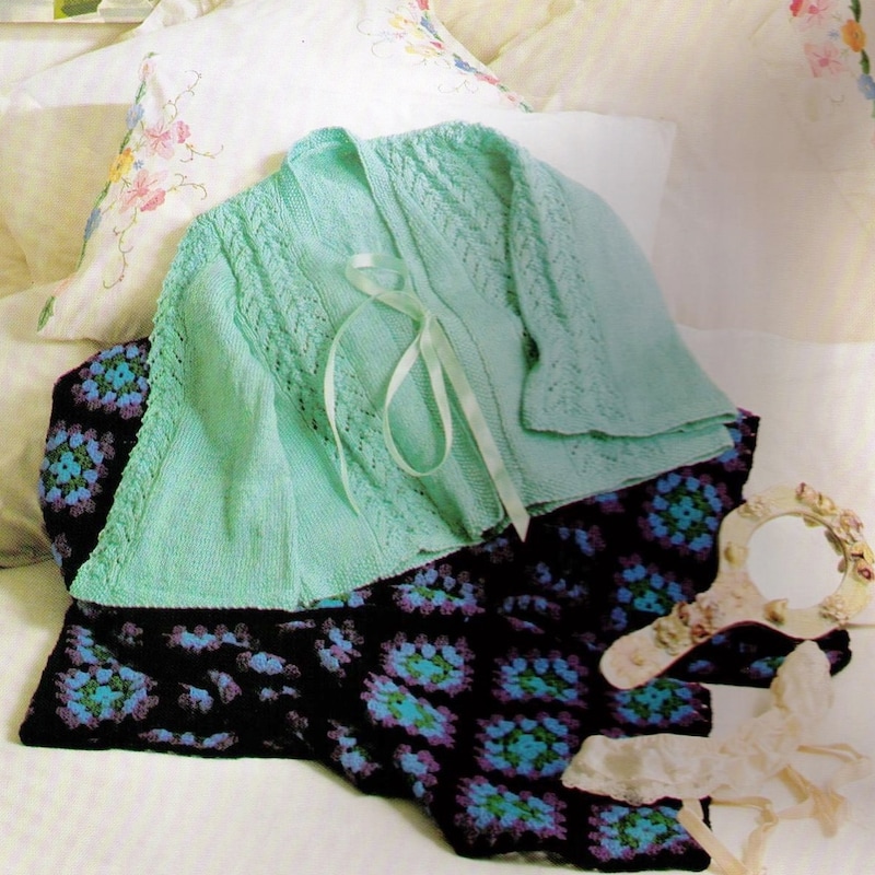 Bed Jacket Pattern - Etsy