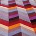 Vintage 70'S 3D Zig Zag Pattern Bedspread Blanket Knitted Retro ...