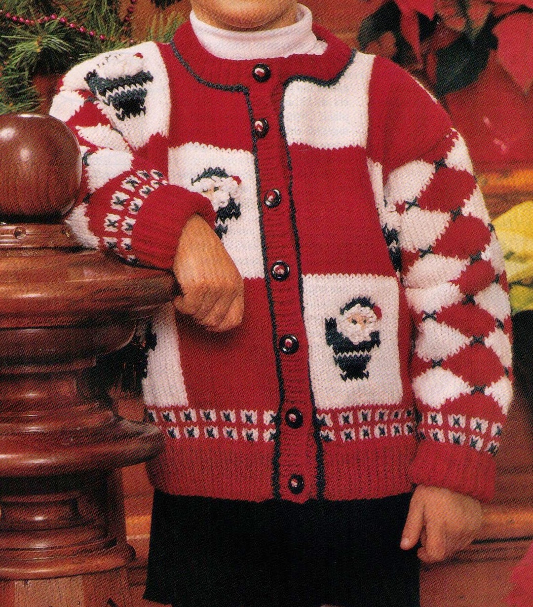 Christmas Santa Childrens "santas Elf" Theme Squares Girl or Boy ...