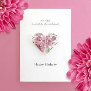 September Birth Flower Card | September Birth Month Flower Card | Birth ...
