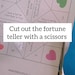 Printable Kindness Fortune Teller | Kindness Cootie Catcher | Spreading ...