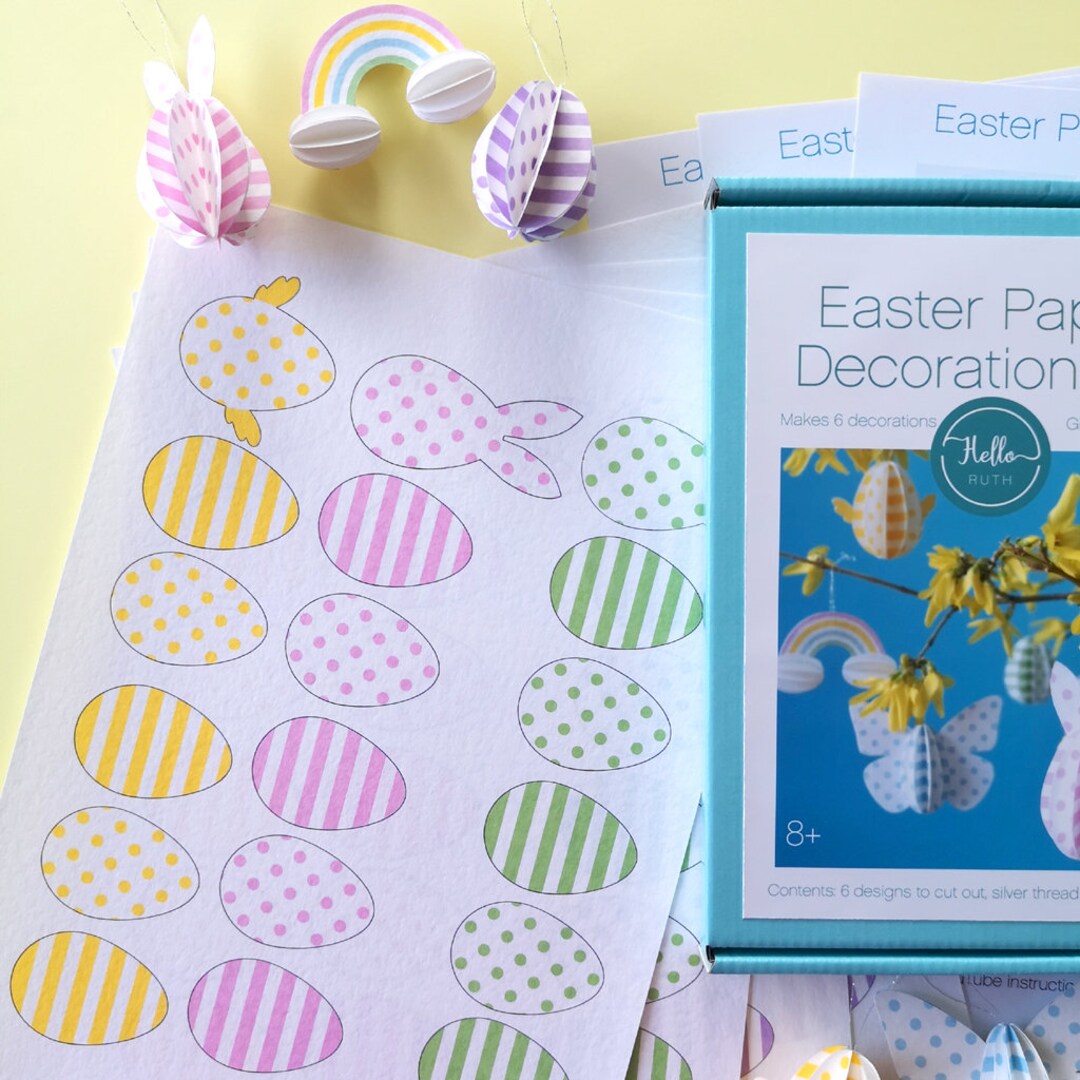 Easter Craft Kit for Kids | Easter Decorations | Easter Activities ...