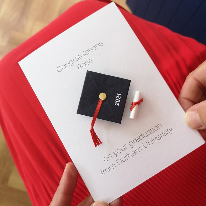 Personalised Origami Graduation Card - Etsy
