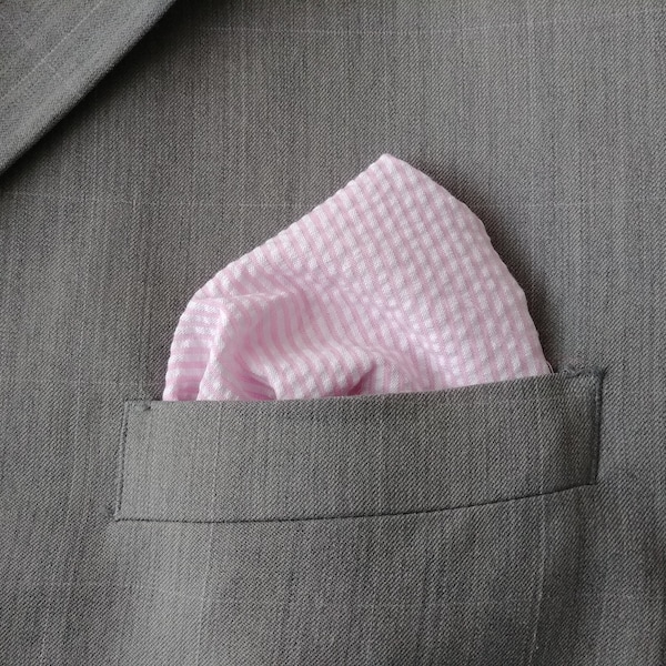 Pink Pocket Square - Etsy