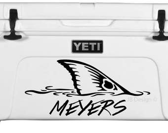 Redfish decal | Etsy