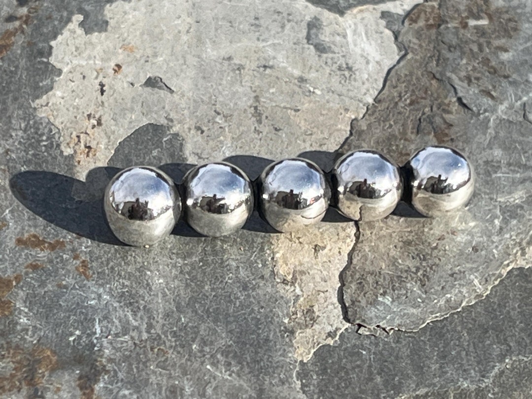 Vintage Taxco 980 Silver Half Globe / Ball Bar Pin / Brooch C. 1930's ...