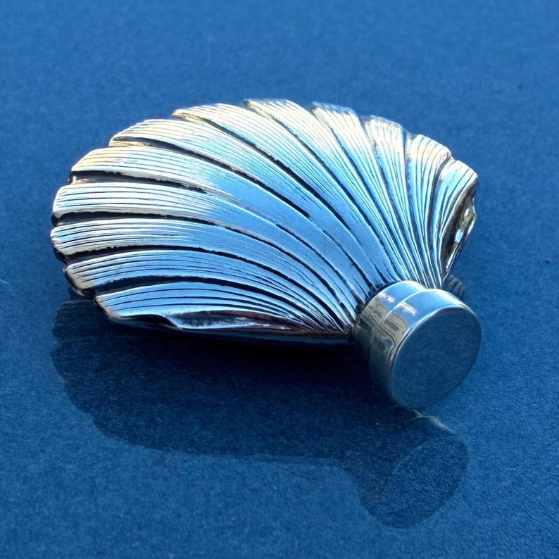 Vintage Tiffany & Co Sterling Silver Seashell Beach Girl Perfume ...
