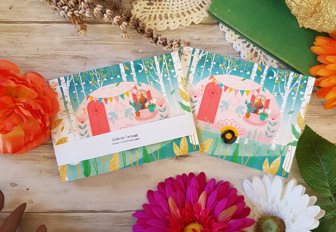 Illustrated Notebook Caravan Forest, Format A6 - Etsy