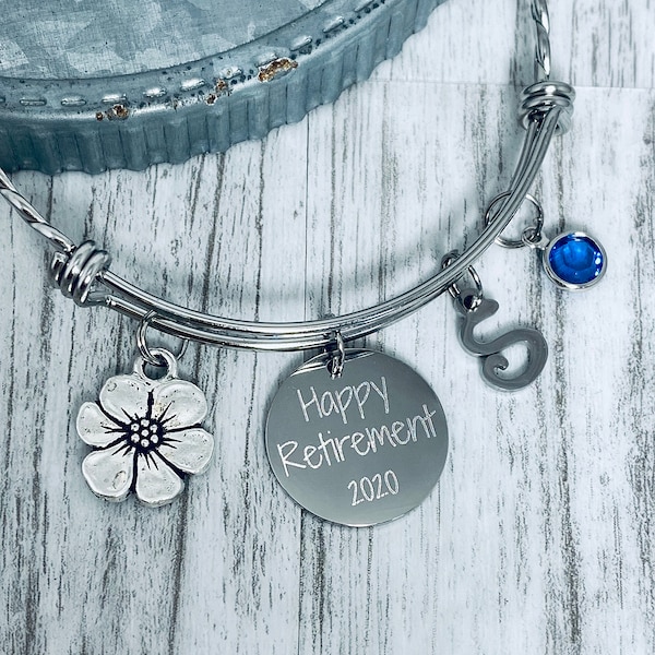 Retirement Bracelet - Etsy