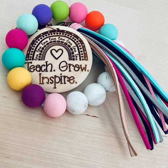 Teacher Appreciation Gift Teacher Wristlet Personalized Gift - Etsy